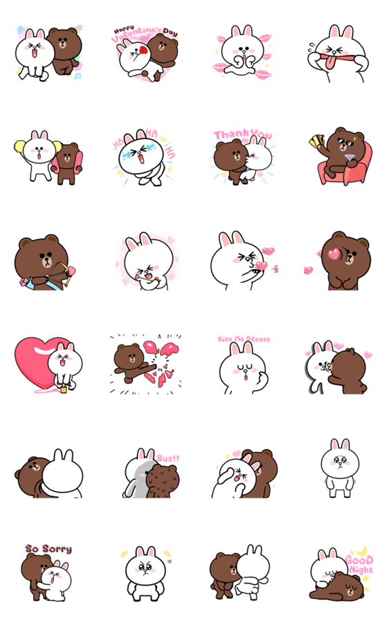 HyperRabbit x BROWN & FRIENDS: Valentine